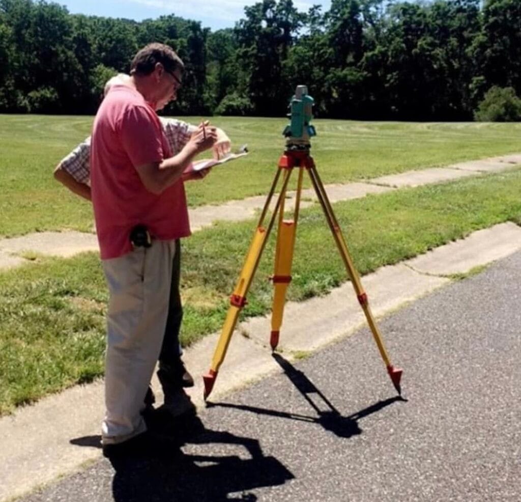 Land Surveyors in Riverside New Jersey. Robins Associates Surveyors